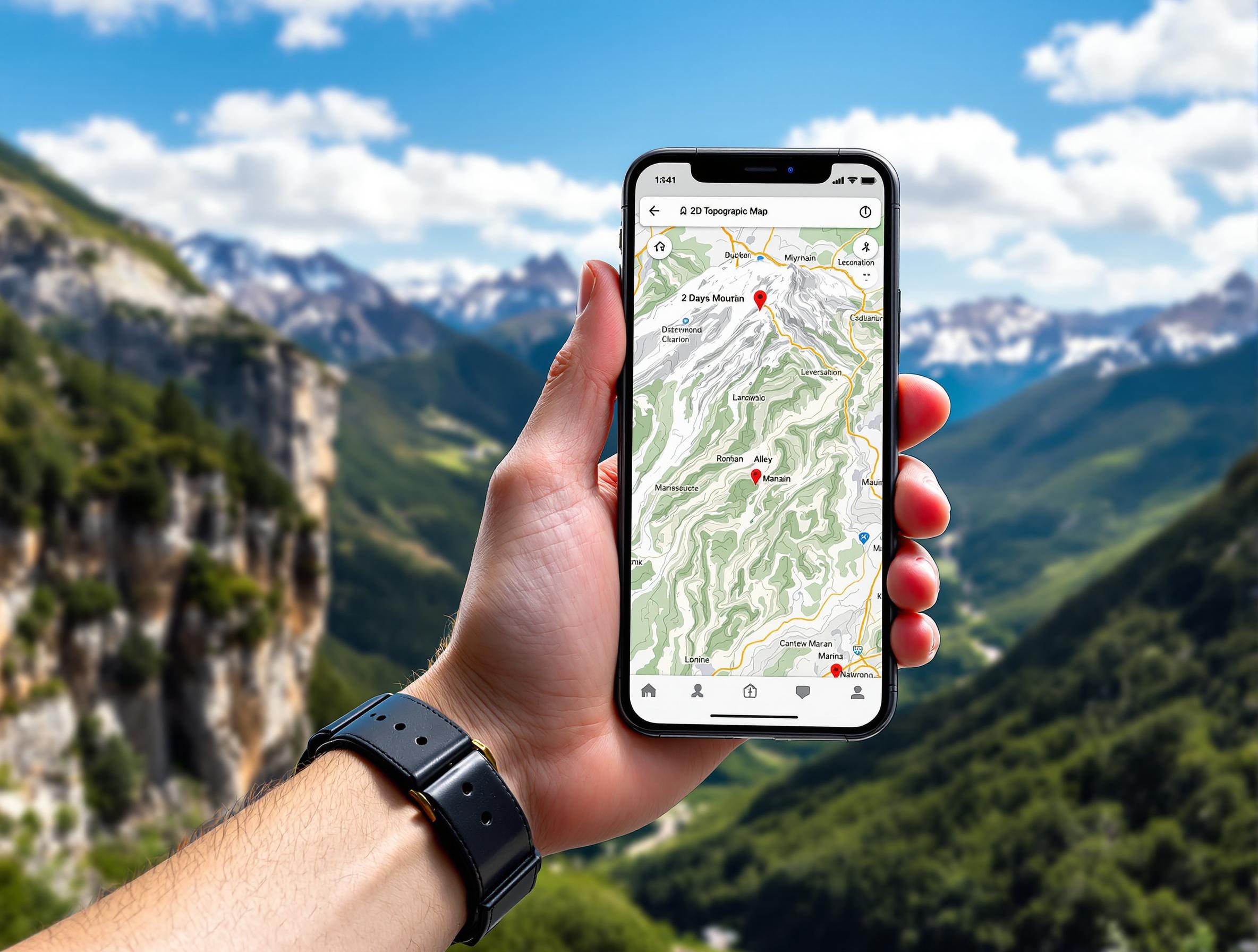 Mes applications de cartes préférées en randonnée · Androw